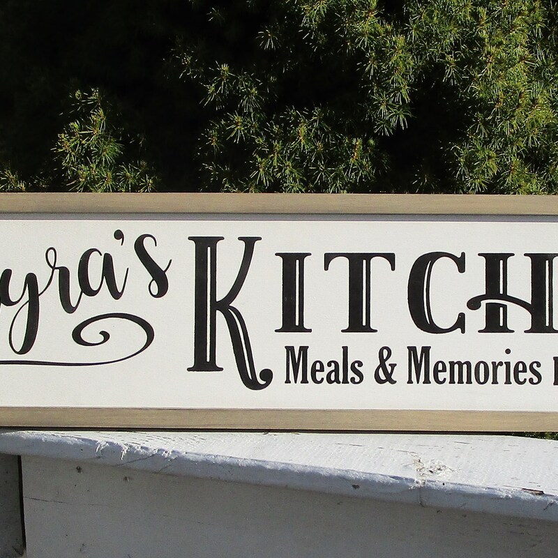 Custom Kitchen Sign - Etsy