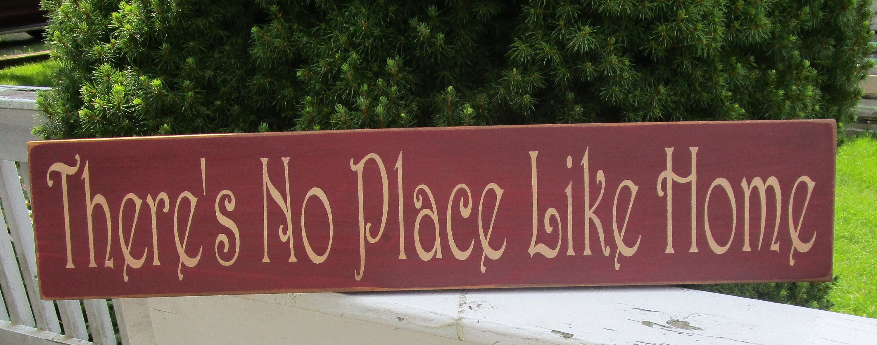 There's No Place Like Home Wood Sign Housewarming Gift/ - Etsy