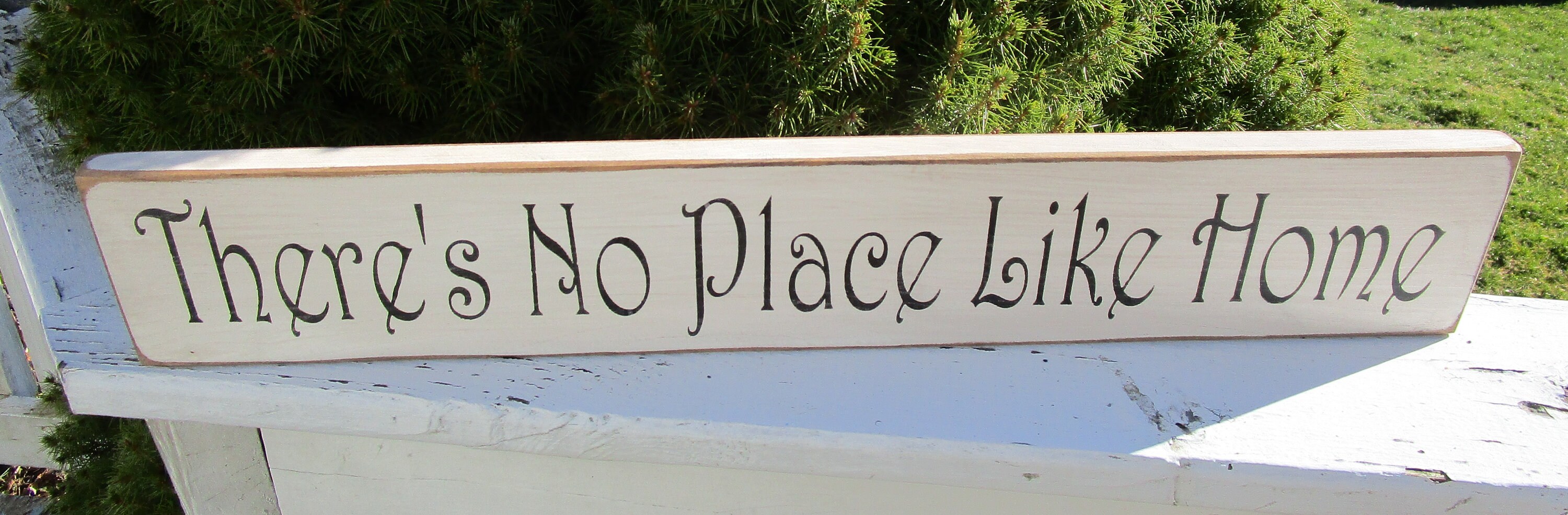 There's No Place Like Home Wood Sign Housewarming Gift/ - Etsy