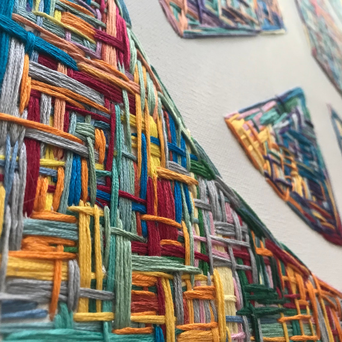 Large Embroidered Peace Sign-art and Collectables Home and - Etsy