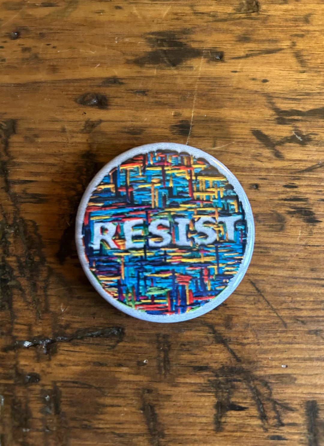 RESIST PIN | Pins | Buttons | Badge | Feminist Pin | Resistance Button ...