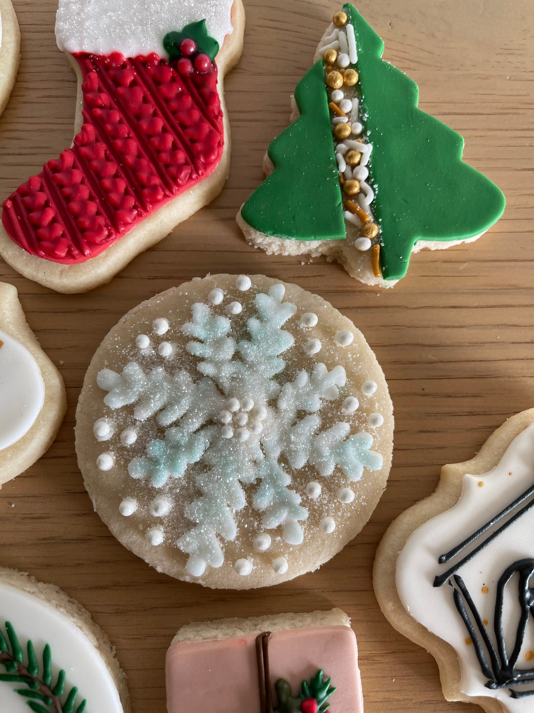Christmas Decorated Cookies - Etsy