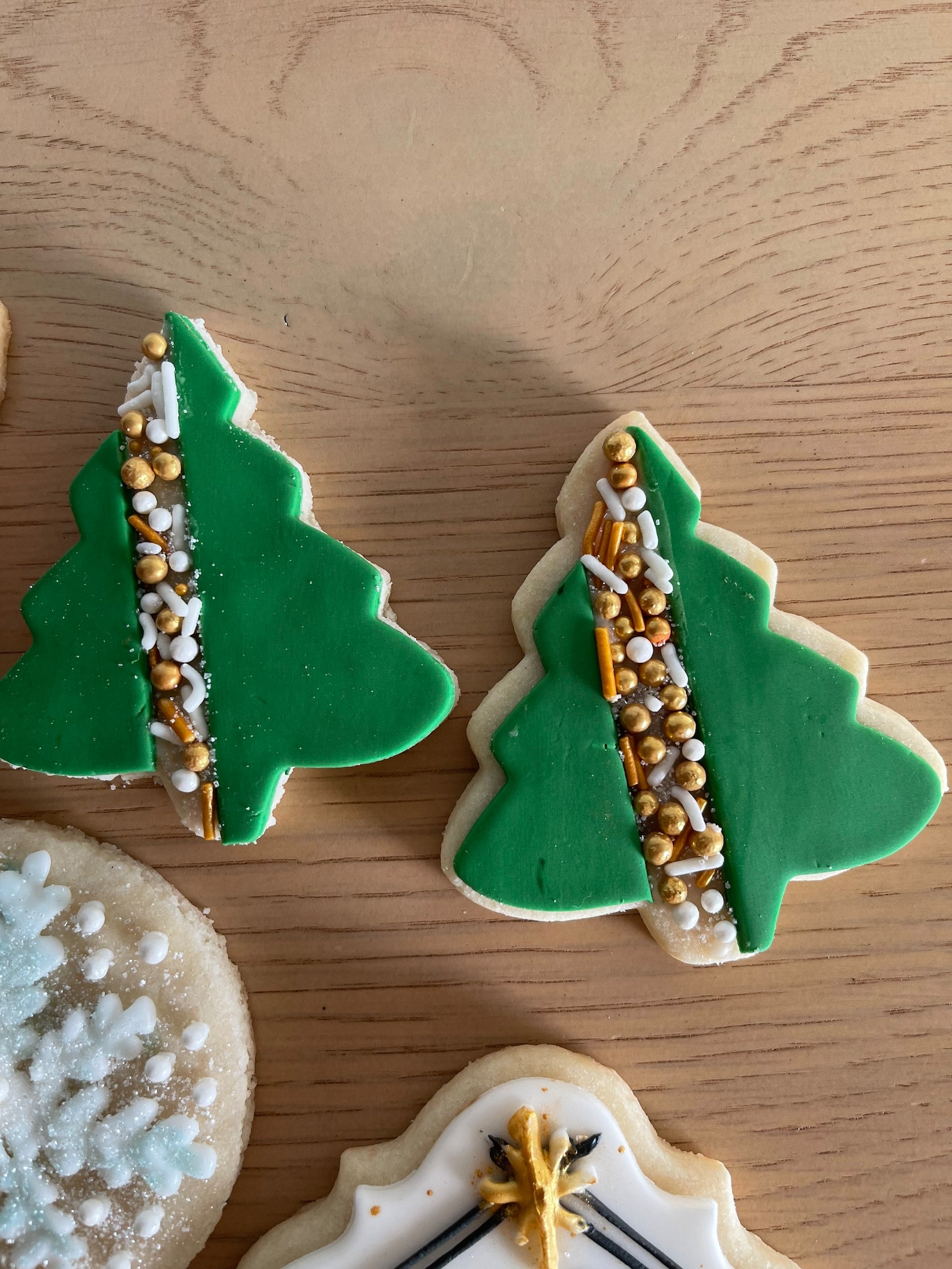 Christmas Decorated Cookies - Etsy