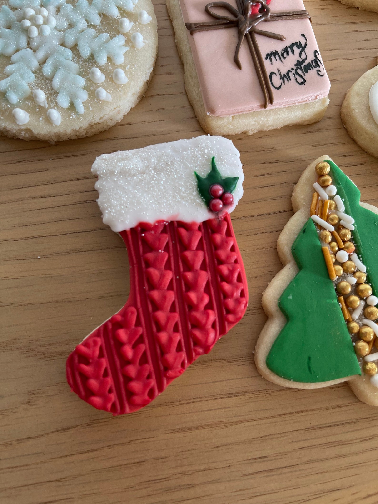 Christmas Decorated Cookies - Etsy