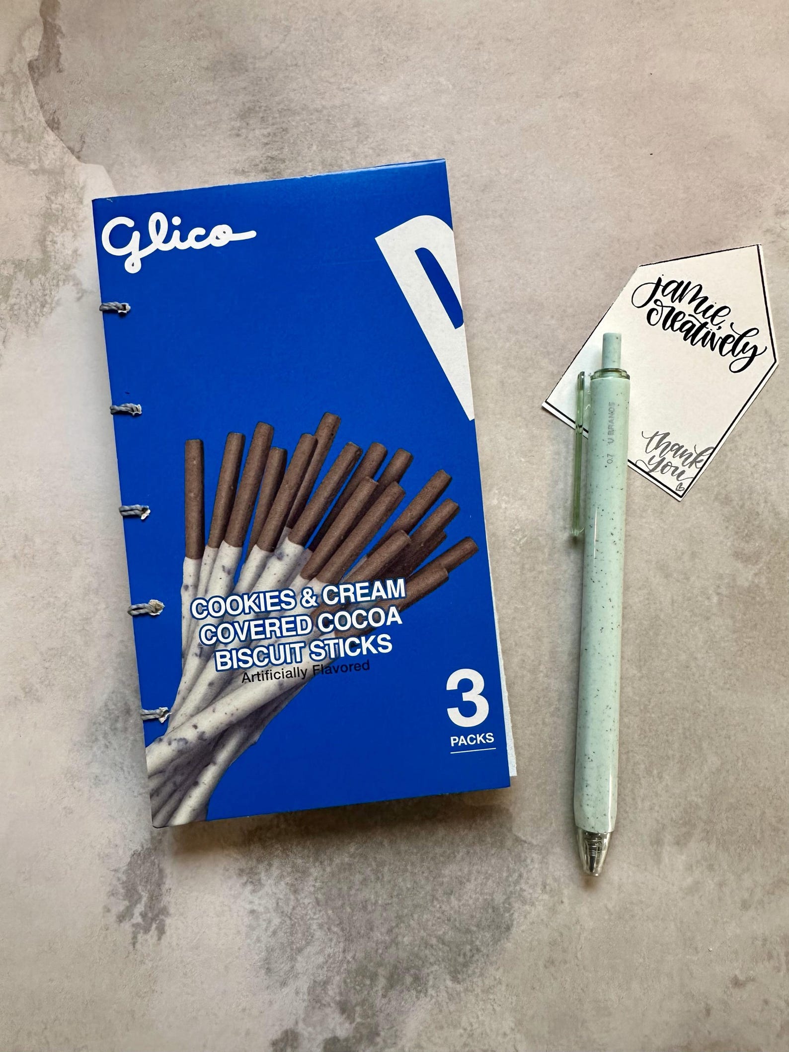 Recycled AF Series: Hand-bound Recycled Paper Junk Journal Pocky Box ...