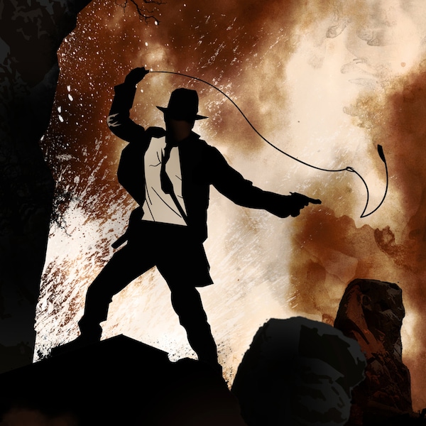 Indiana Jones Cross Stitch Pattern - Etsy