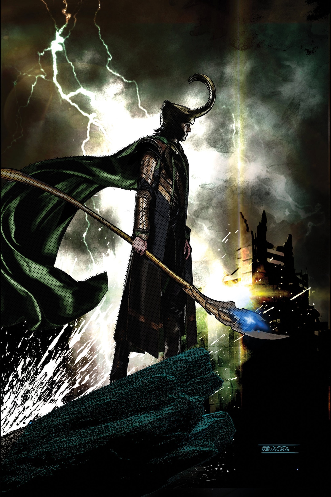 Loki 12" X 18" Metal Print - Etsy