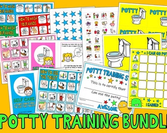 Potty Training Social Story | Etsy