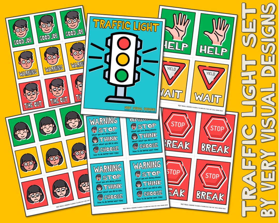 BEHAVIOR MANAGEMENT SET Reward Chart & Picture Card Visual Aide to Help ...