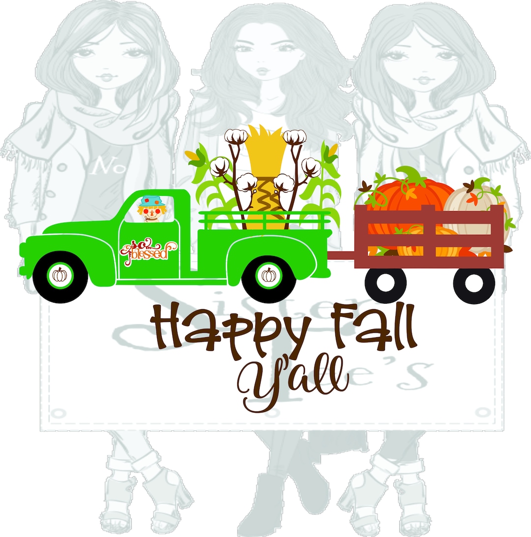 Happy Fall Yall - Etsy