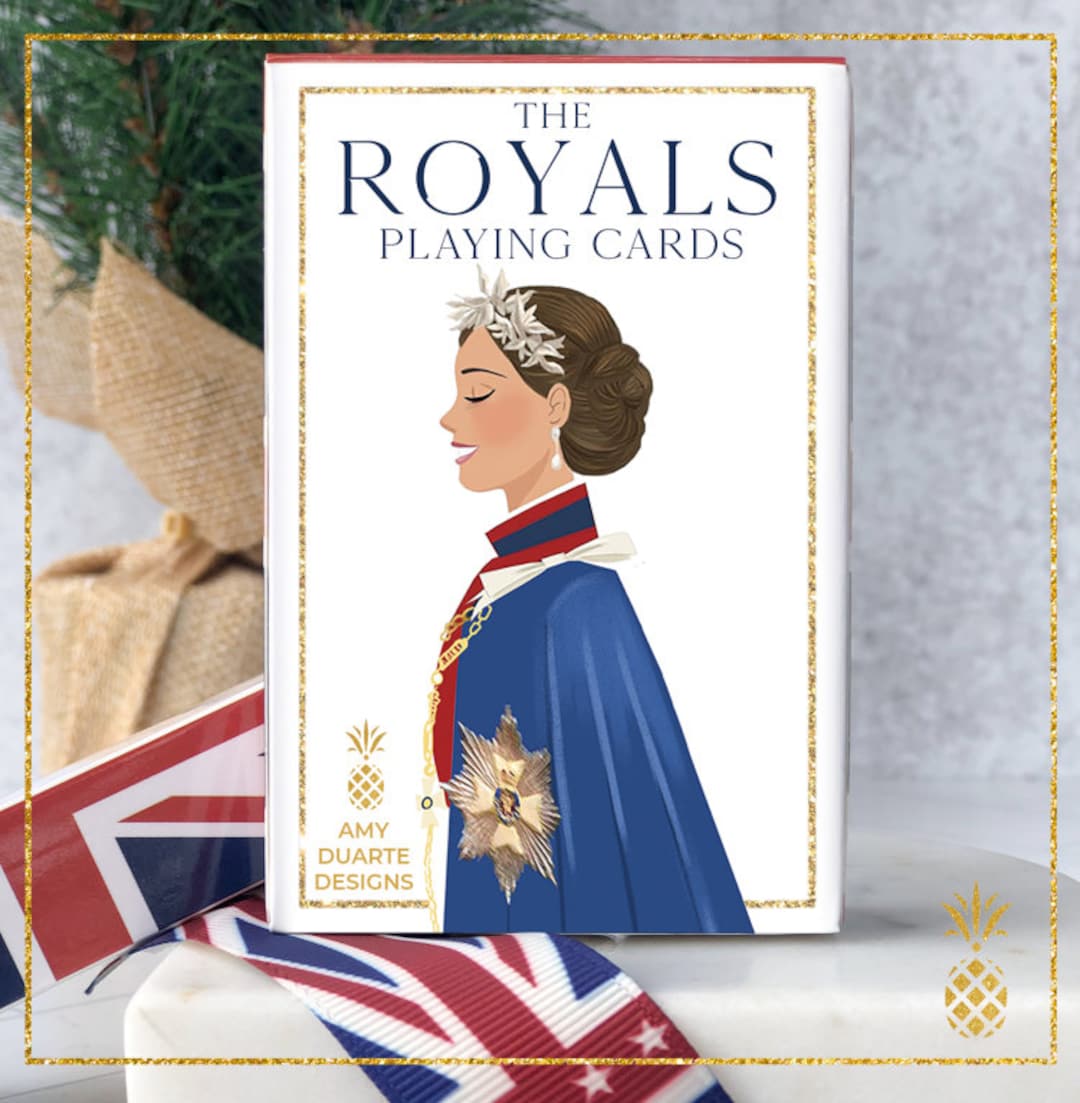 THE ROYALS Playing Cards - Etsy