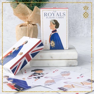 THE ROYALS Playing Cards - Etsy