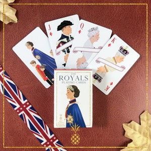 THE ROYALS Playing Cards - Etsy