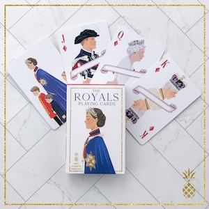 THE ROYALS Playing Cards - Etsy
