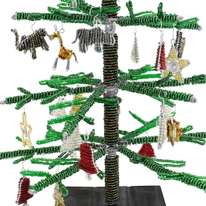 Flat Pack African Christmas Tree | Beaded African Style | Handmade ...