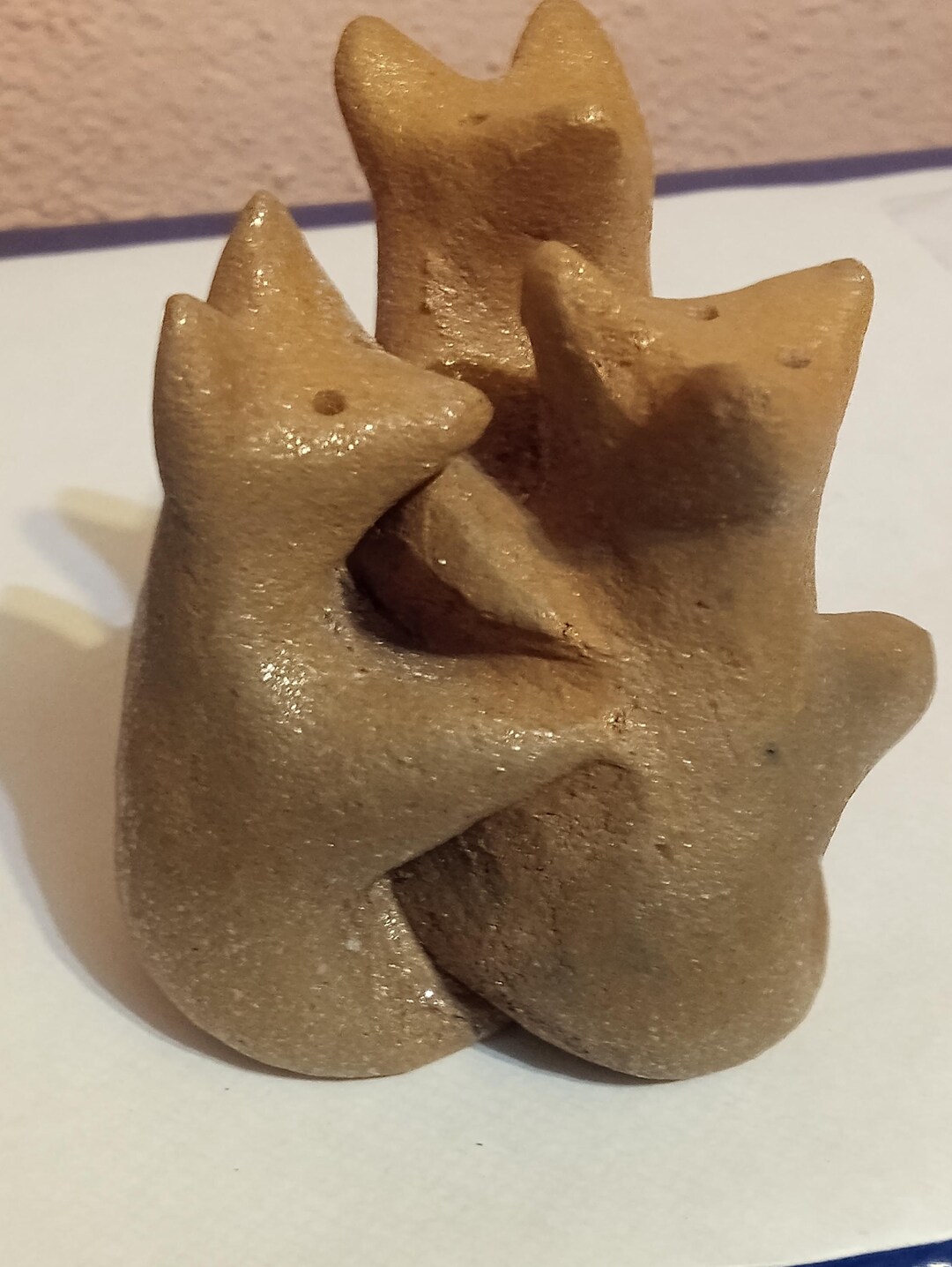Taos Pottery Bear Family by Jason Mondragon With 3 Bears - Etsy