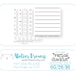 ADM-004 PENGUIN Mini Planner Stamps photopolymer Clear Stamps Cute ...
