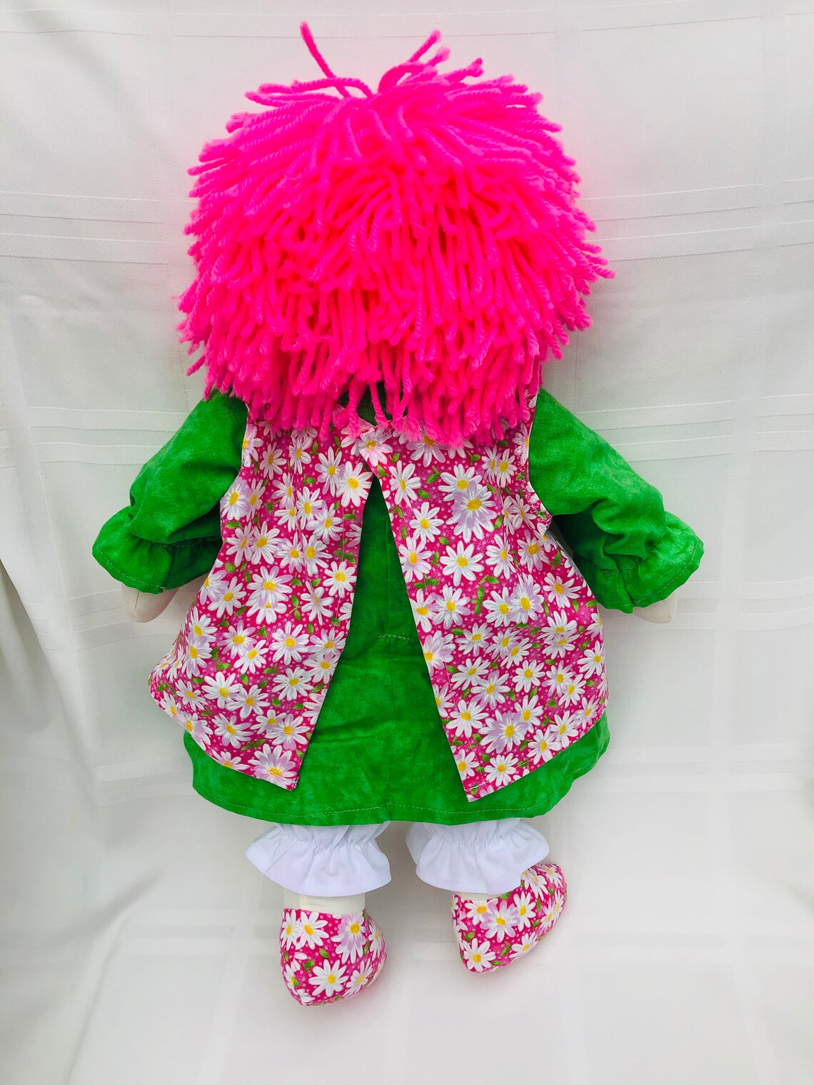 Pink Original Design Handmade Cloth Doll. Plush Doll Girl. Toys for ...