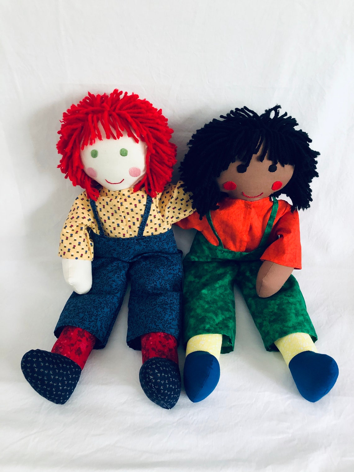 MADE TO ORDER: Hand-crafted Fabric Dolls, Original Design, Ethnic Dolls ...