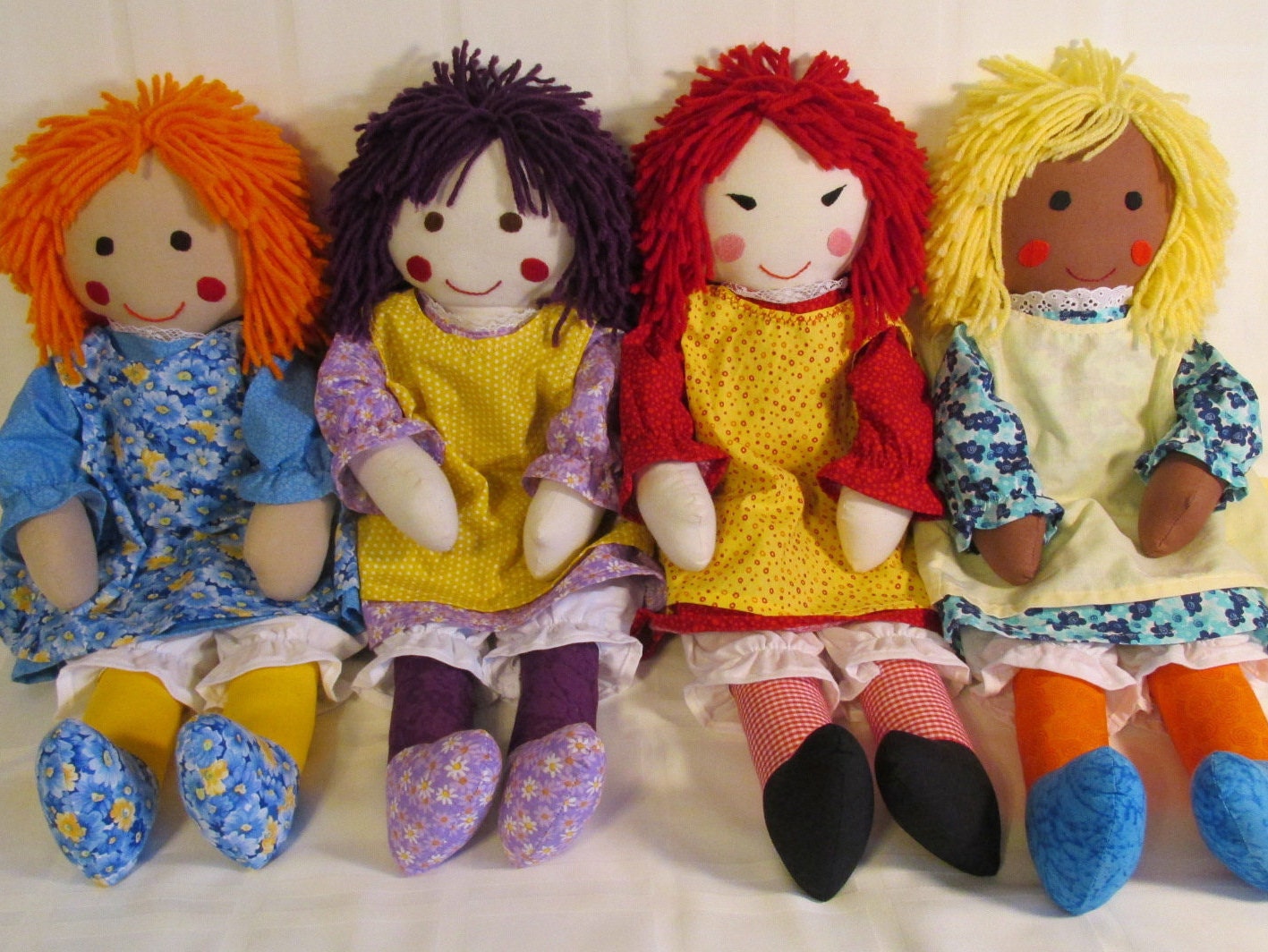 MADE TO ORDER: Hand-crafted Fabric Dolls, Original Design, Ethnic Dolls ...