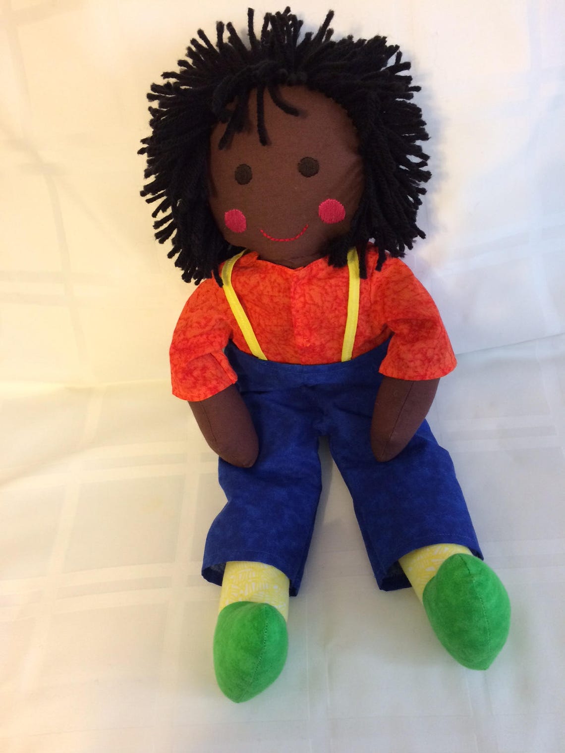 MADE TO ORDER: Hand-crafted Fabric Dolls, Original Design, Ethnic Dolls ...