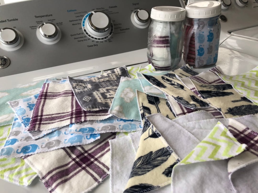 Reusable Dryer Sheets / Eco Wipes for Bidet - Etsy