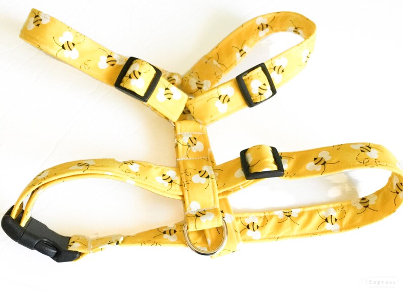 Adjustable Bumble Bee Roman Dog Harness //matching Leash | Etsy