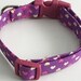 Purple Valentine's Day Flower Collar With Hearts for - Etsy