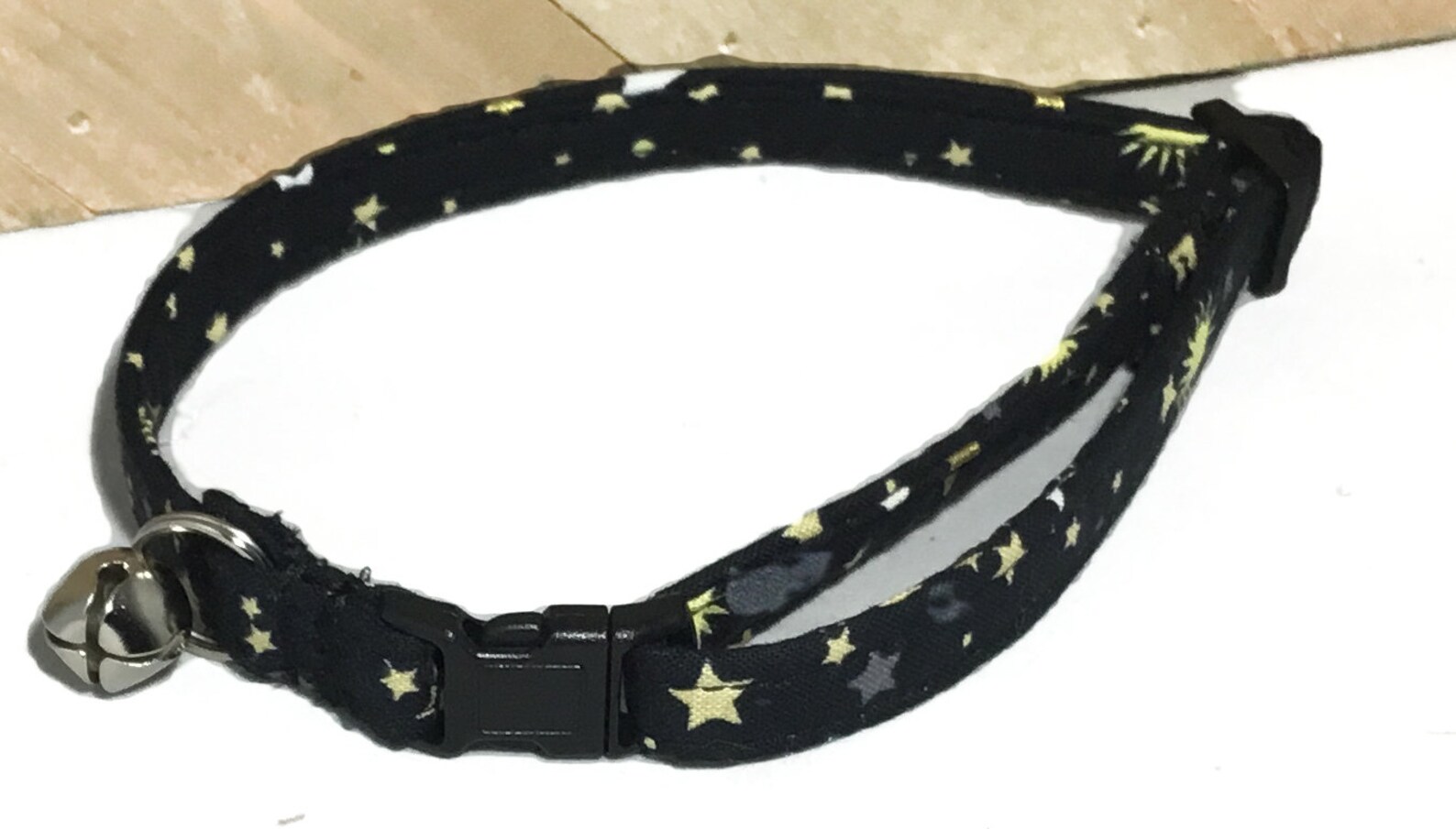 Black Celestial Stars and Planets Cat Collar With Breakaway - Etsy
