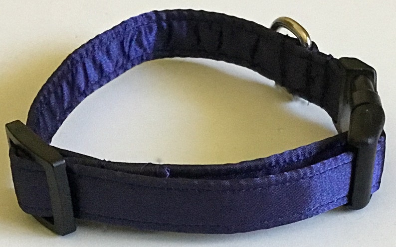 Navy Blue Satin Wedding Collar & Special Events Collar for - Etsy
