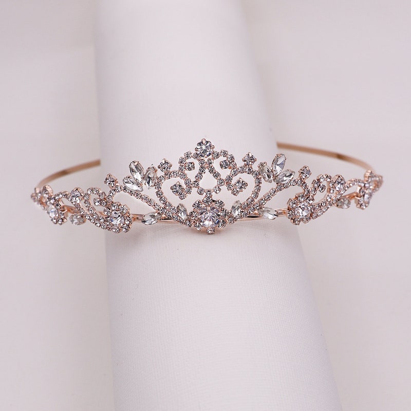 Gold Tiara - Etsy