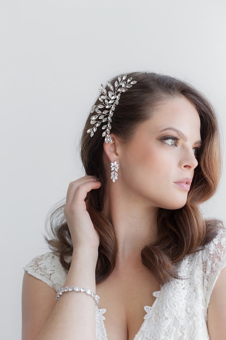 Wedding Comb Crystal Wedding Hair Comb Handmade Wedding - Etsy