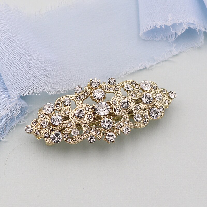 Gold Hair Clip - Etsy
