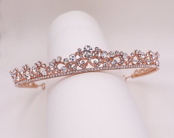 Rose Gold Tiara - Etsy