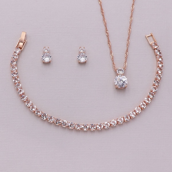 Rose Gold Jewelry - Etsy