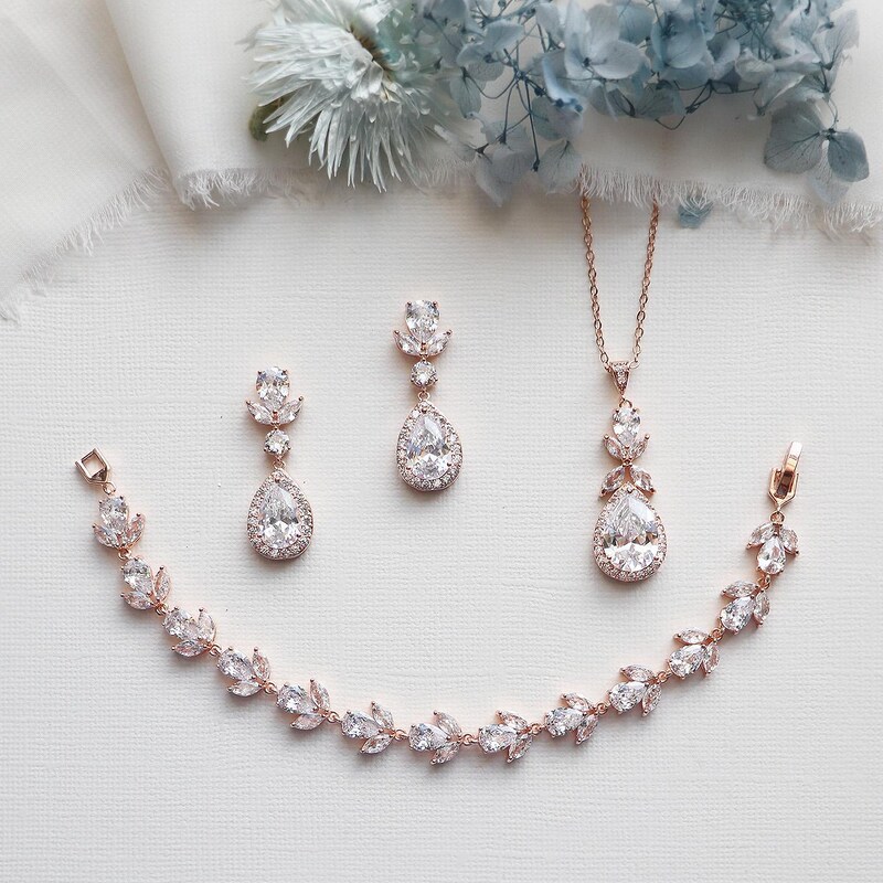 Wedding Jewelry for Brides - Etsy