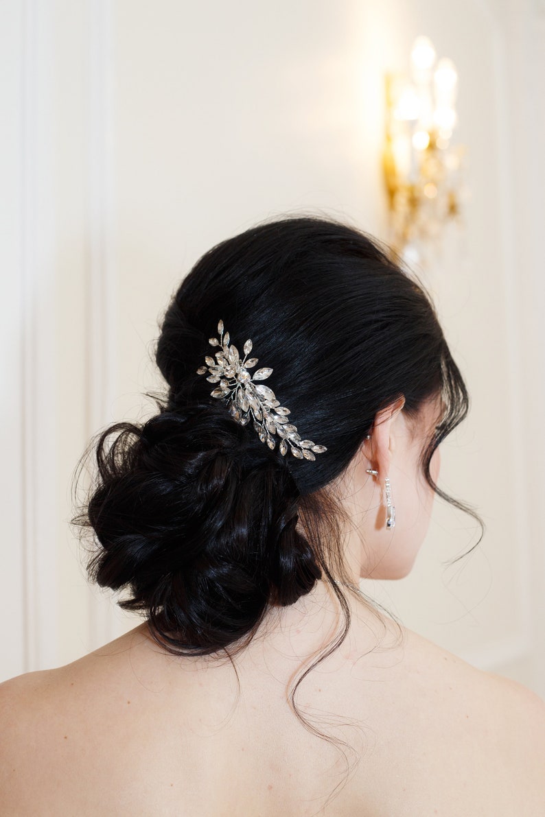 Rose Gold Comb Wedding Hair Comb Handmade Wedding Comb - Etsy