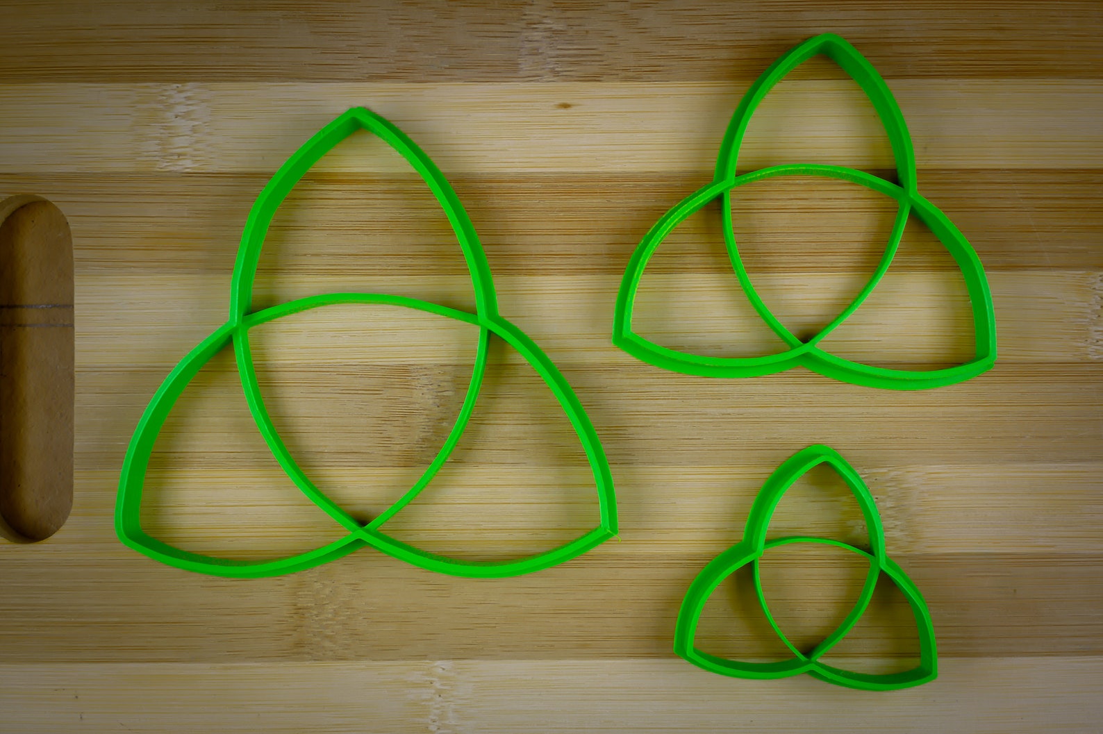 Trinity Triquetra Trefoil Knot Three Overlapping Vesica - Etsy