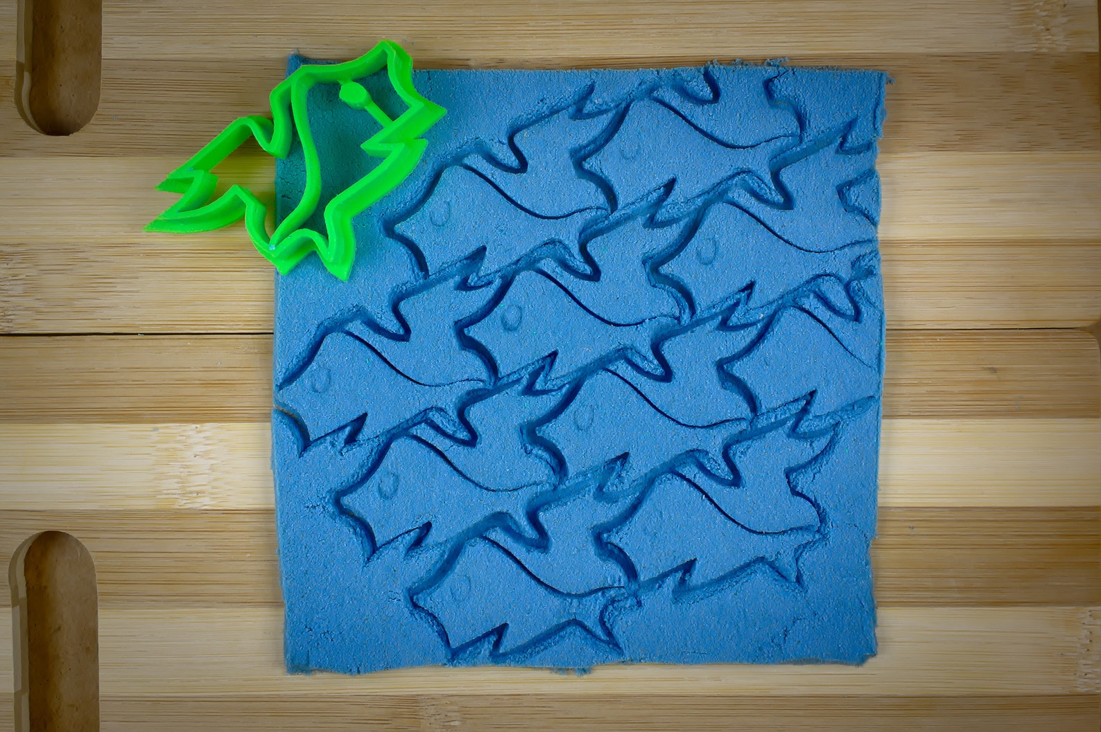 Bird Fish Pattern Duality and Symmetry Goose Fish Cookie | Etsy