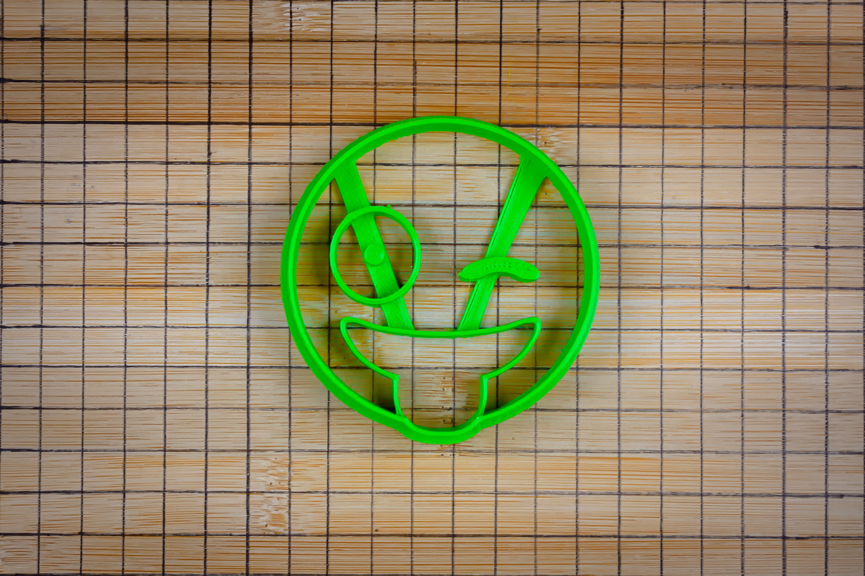 Winking Tongue Face Cookie Cutter - Teasing Excitement Face Emoji ...