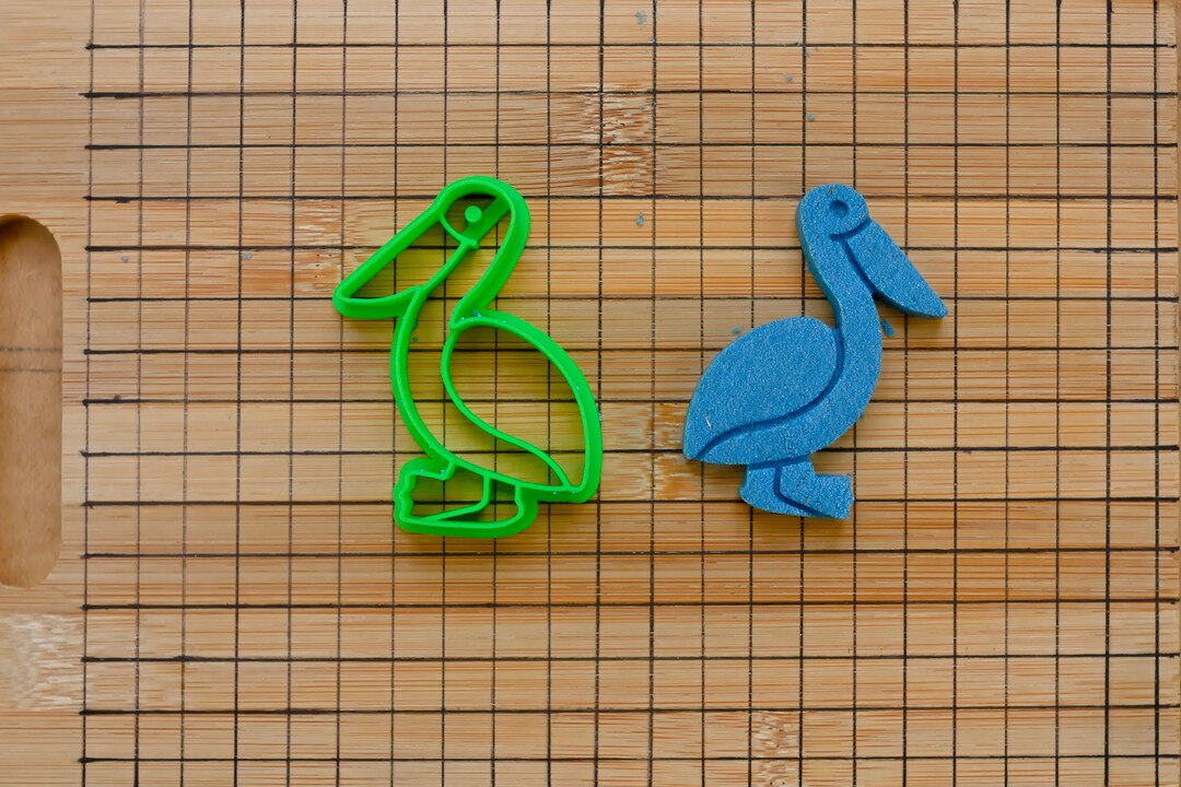 Pelican Cookie Cutter - Petros the Pelican of Mykonos Greece - Large ...