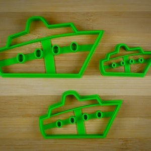 Cruise Ship - Big Luxurious Vessel - Passenger Ship - Cookie Cutter ...
