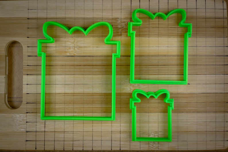 Birthday Present Gift Box Cookie Cutter Multi-size - Etsy