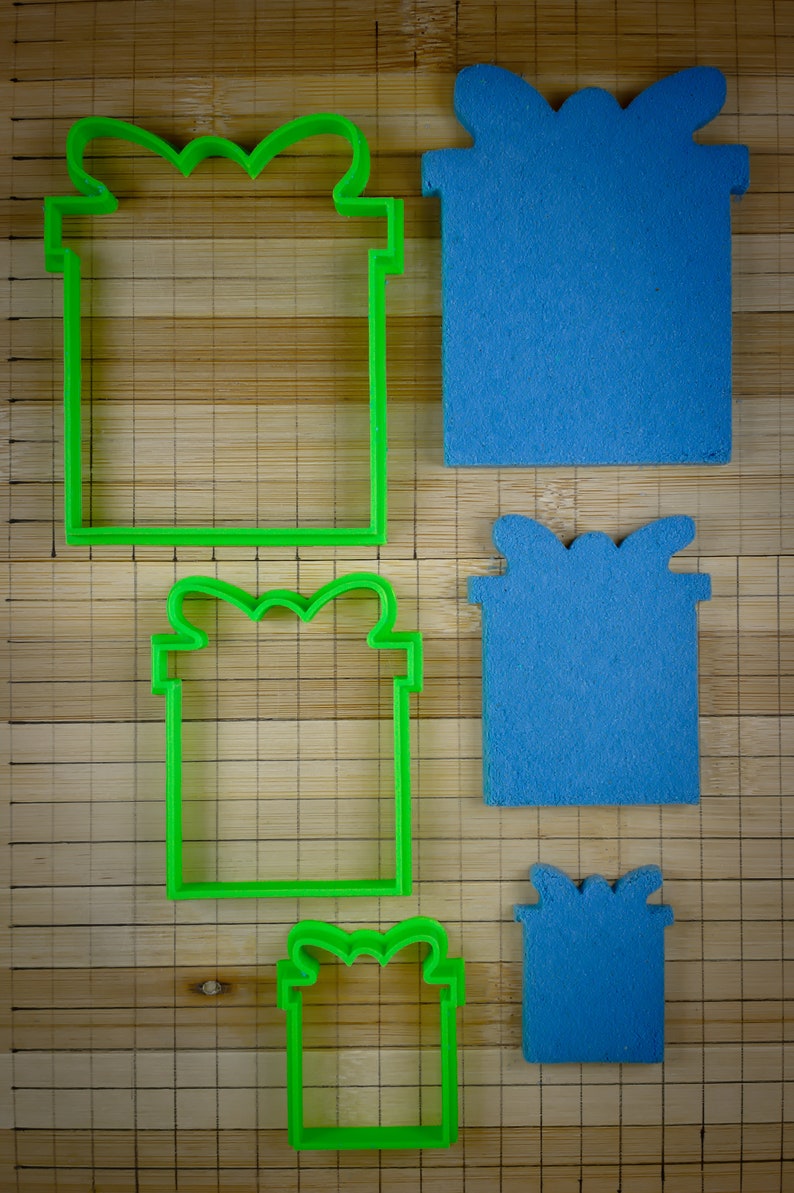 Birthday Present Gift Box Cookie Cutter Multi-size - Etsy