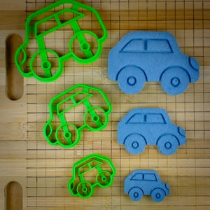 Cute Little Car 3 - Square Toy Car - Small Cartoon Vehicle - Motor Car ...