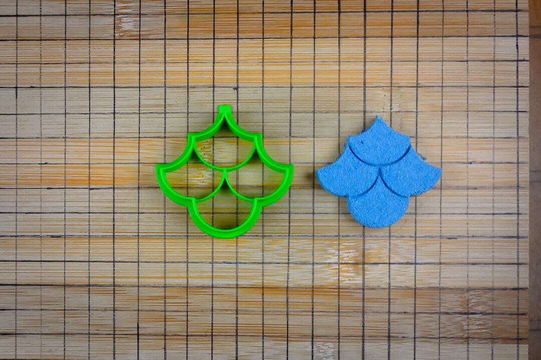 Ogee Multi-drop Cookie Cutter - 3D Tile Mosaic Effect - Arabesque ...