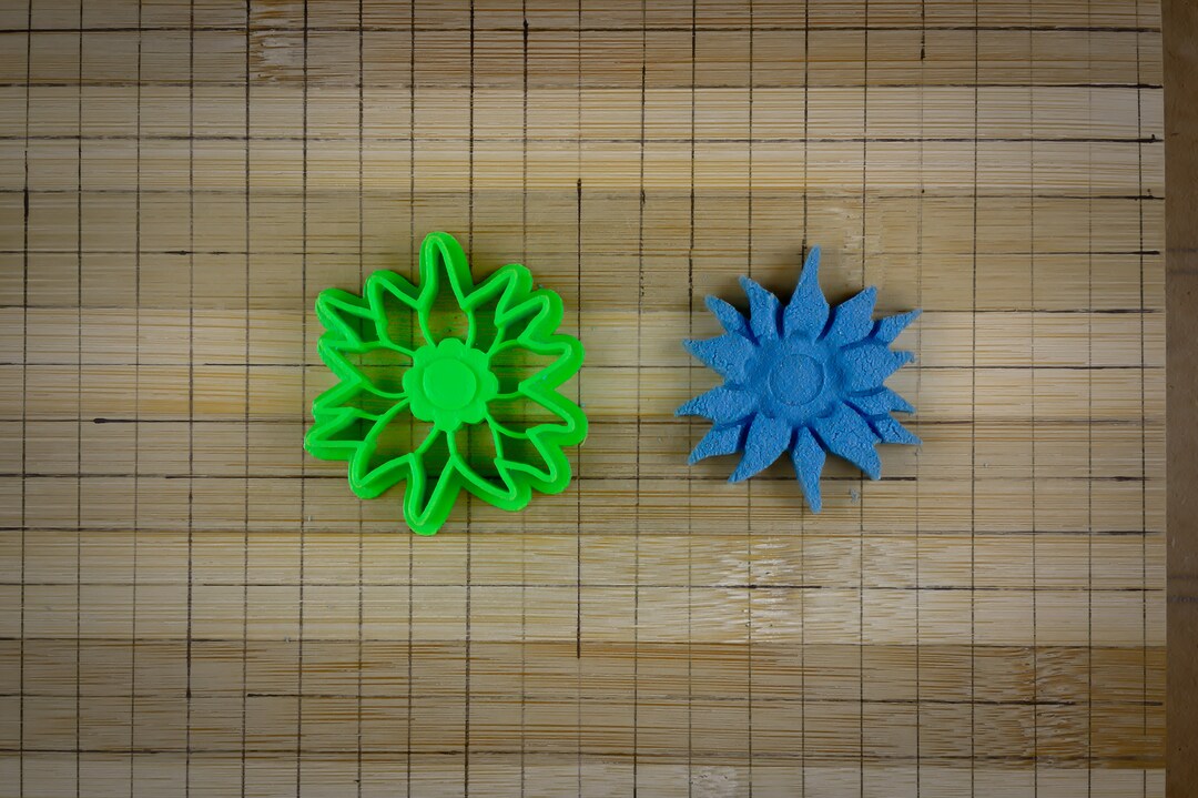 Edelweiss Flower - Mountain Flower - Star of the Alps - Cookie Cutter ...