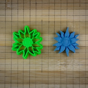 Edelweiss Flower - Mountain Flower - Star of the Alps - Cookie Cutter ...