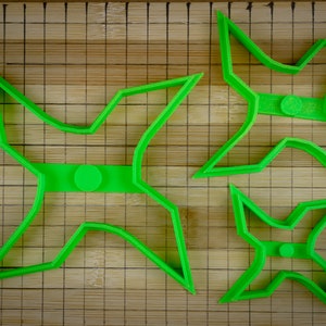 Ninja Star 2 - Four Point Throwing Star - Shuriken - Cookie Cutter ...