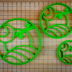 Nature Valley at Night in a Sphere - Valley Path at Night - Circle ...